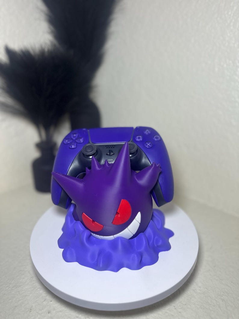 Gengar-inspired Controller Stand for Xbox, Playstation, Switch | Gaming ...