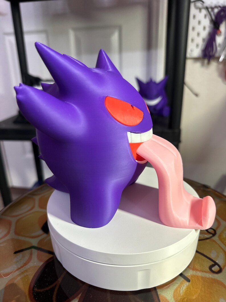 Gengar Pokemon Card Stand, Cute Gengar Display Holder, Collectible Card ...