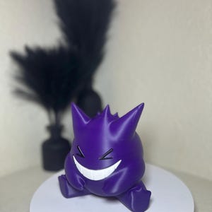 3D Printed Gengar Pokemon Controller Stand, Gaming Decor - Etsy