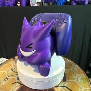 3D Printed Gengar Pokemon Controller Stand, Gaming Decor - Etsy