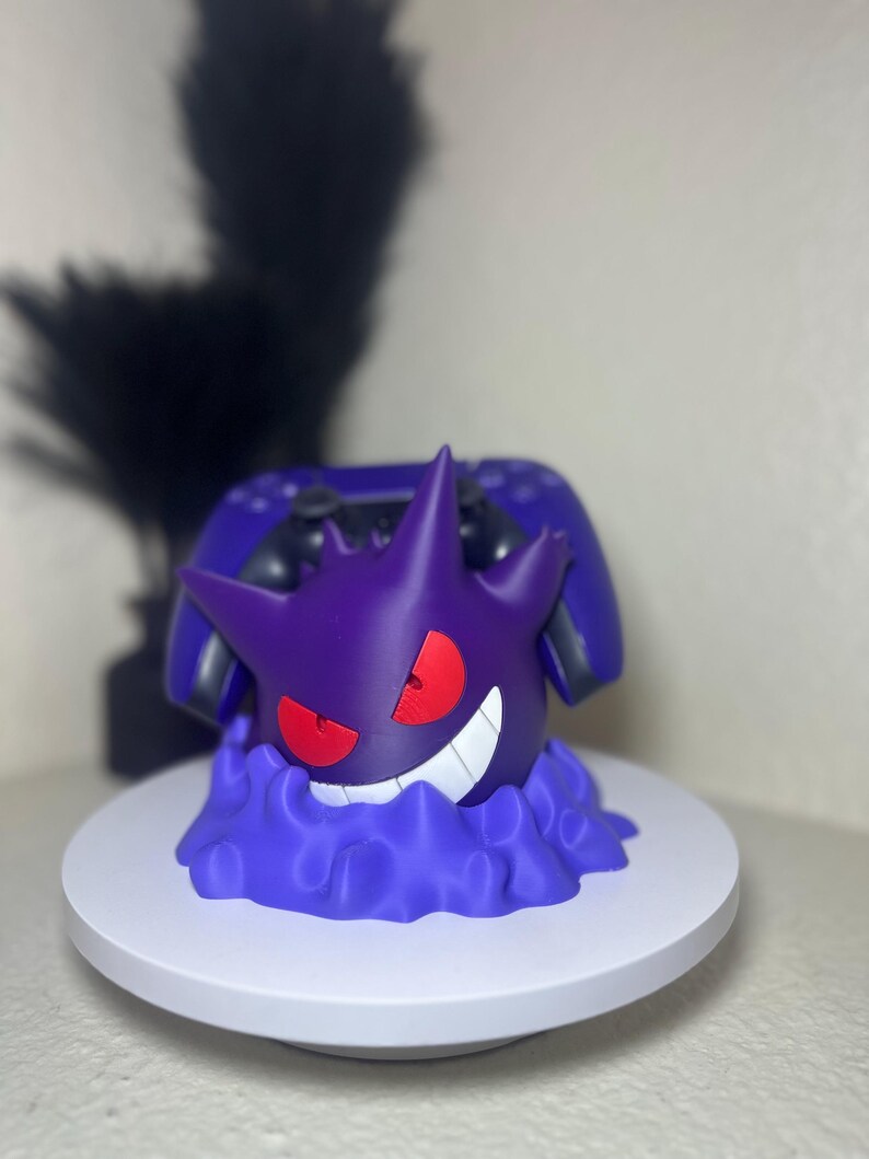 Gengar-inspired Controller Stand for Xbox, Playstation, Switch | Gaming ...