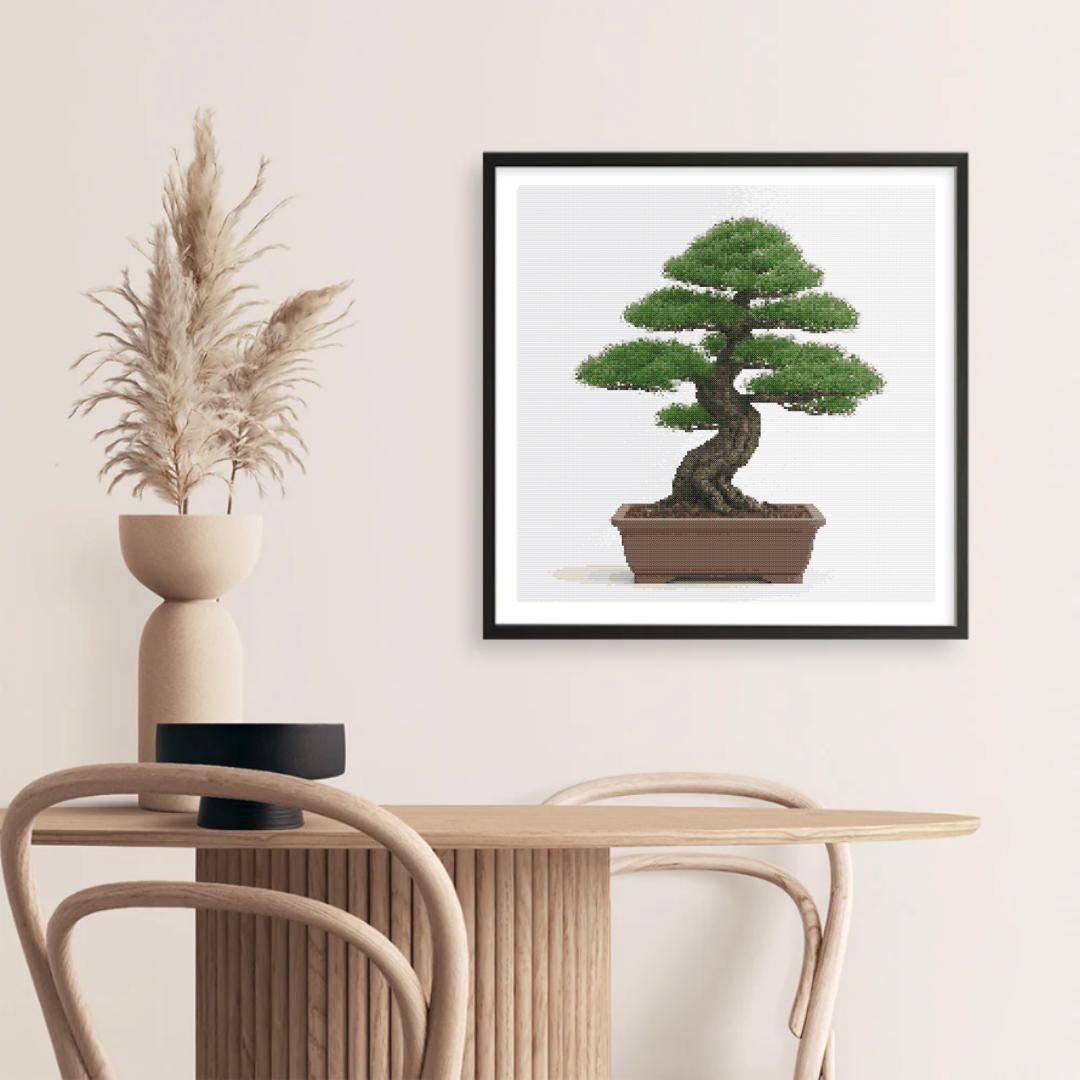 Bonsai Japan Cross Stitch Pattern Pdf | Bonsai Cross Stitch Designs ...