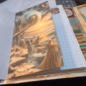 Steampunk Time Paper Bag Journal - Etsy