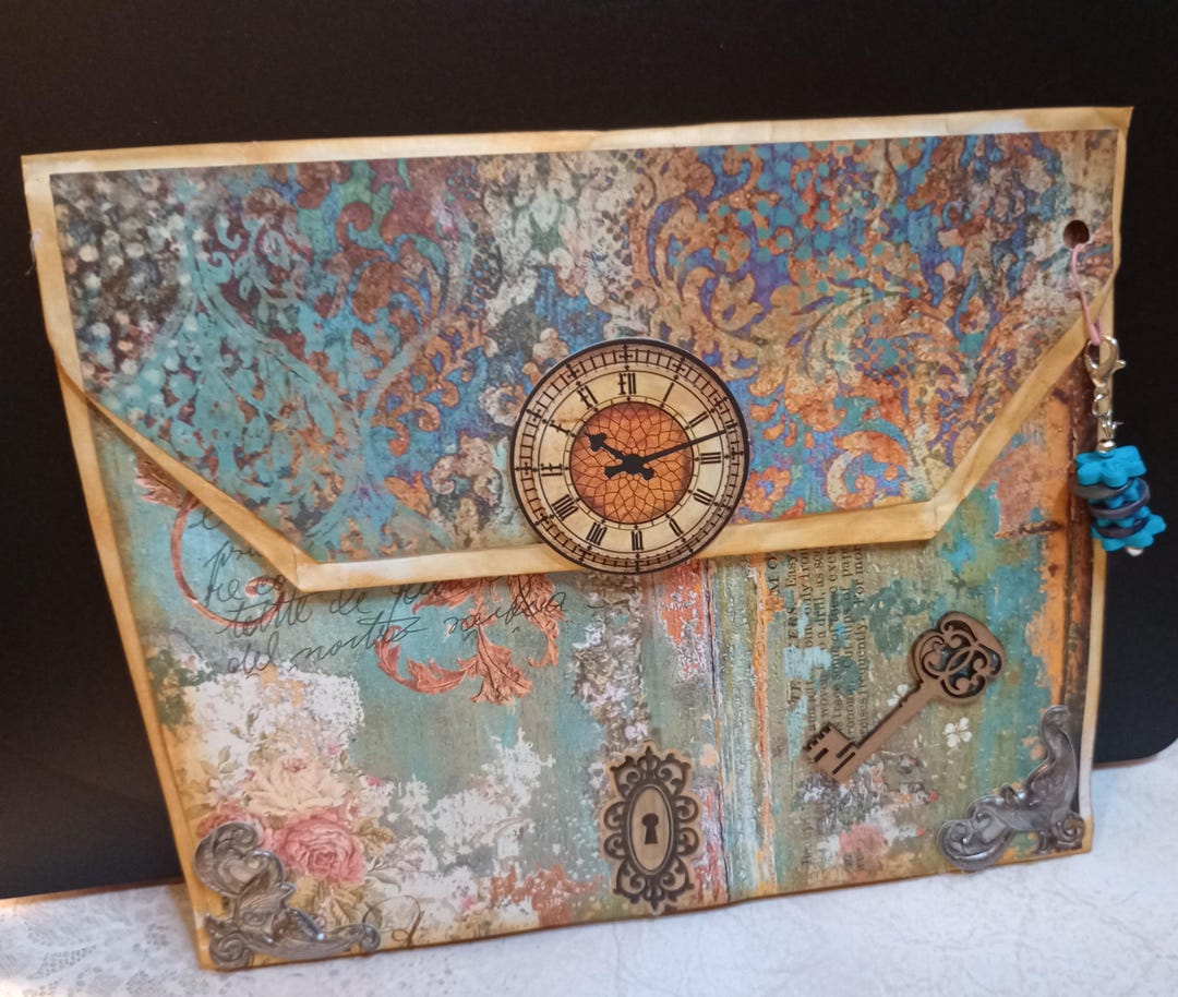 Steampunk Time Paper Bag Journal - Etsy
