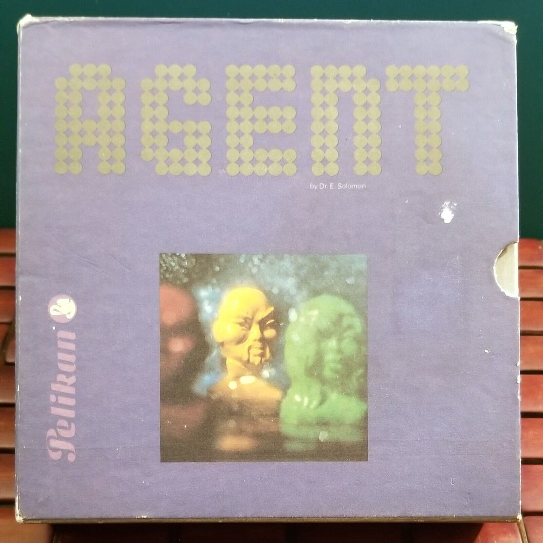 Rare Vintage 1976 Agent Aka Conspiracy Secret Agent Board Game Pelikan ...