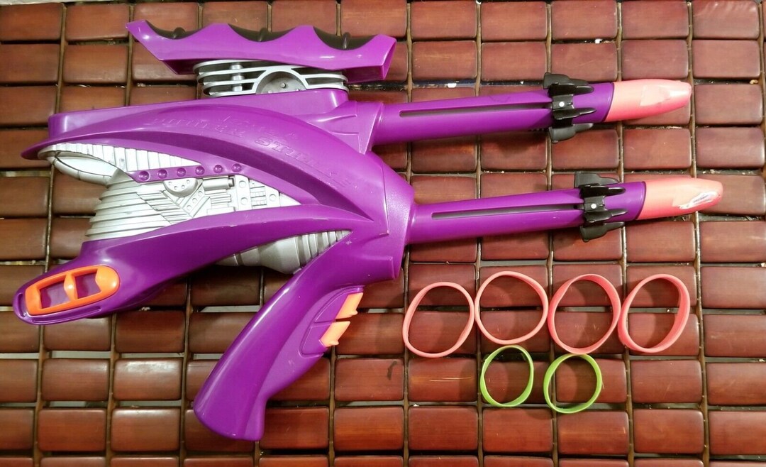 1999 Vintage Koosh Purple Vortex Power Strike Ring Blaster & 6 Rings - Etsy