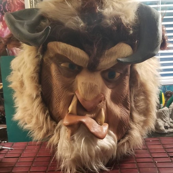 Beauty and the Beast Mask - Etsy