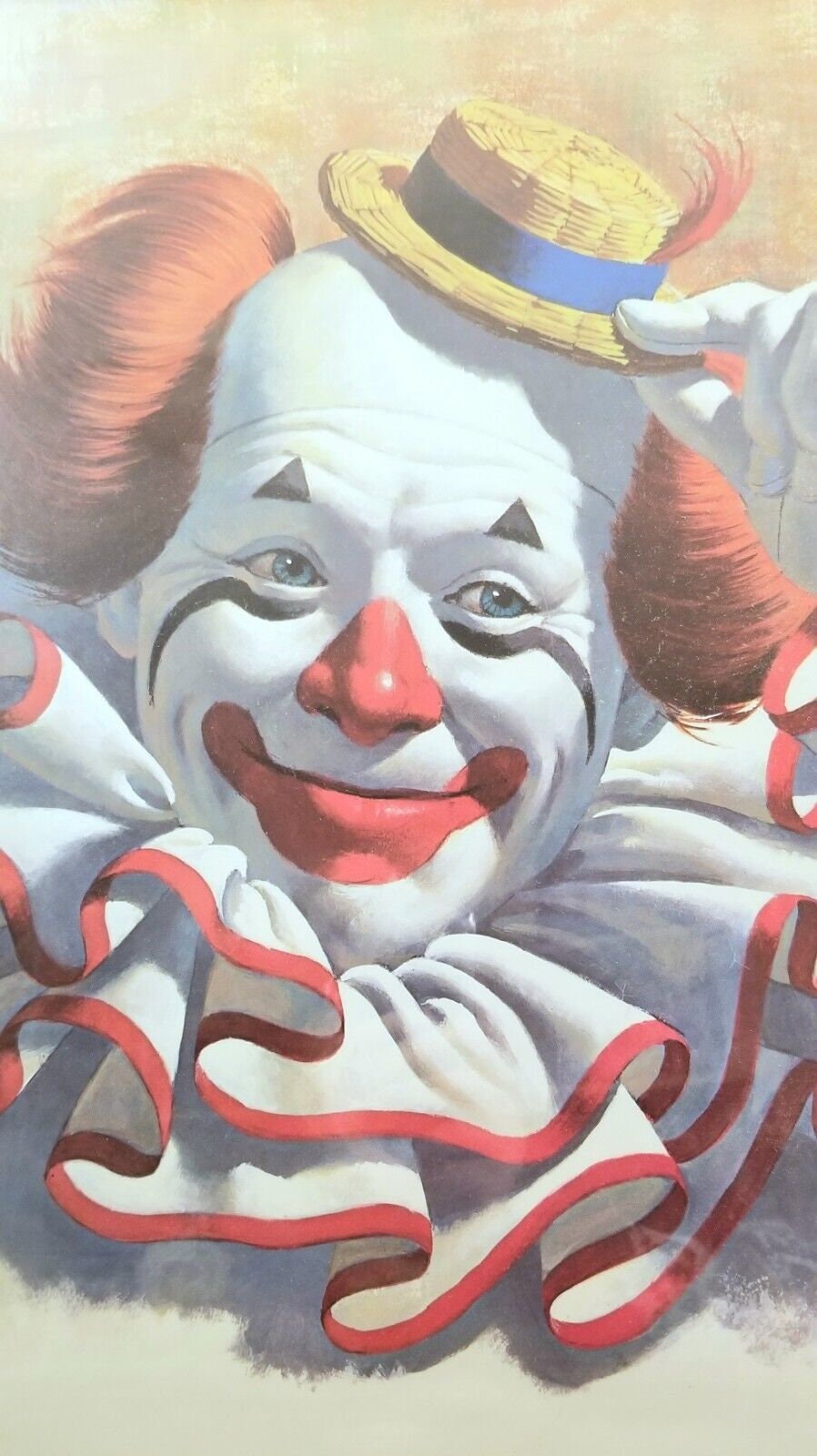 Vintage Arthur Sarnoff Elmo the Clown Circus Clown Poster 28x22 - Etsy