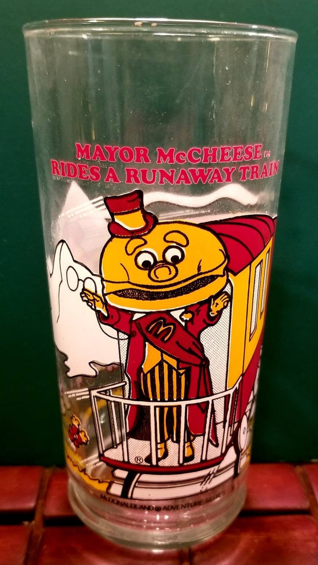 1980 Mayor Mccheese Rides a Runaway Train Mcdonaldland Adventure Series ...