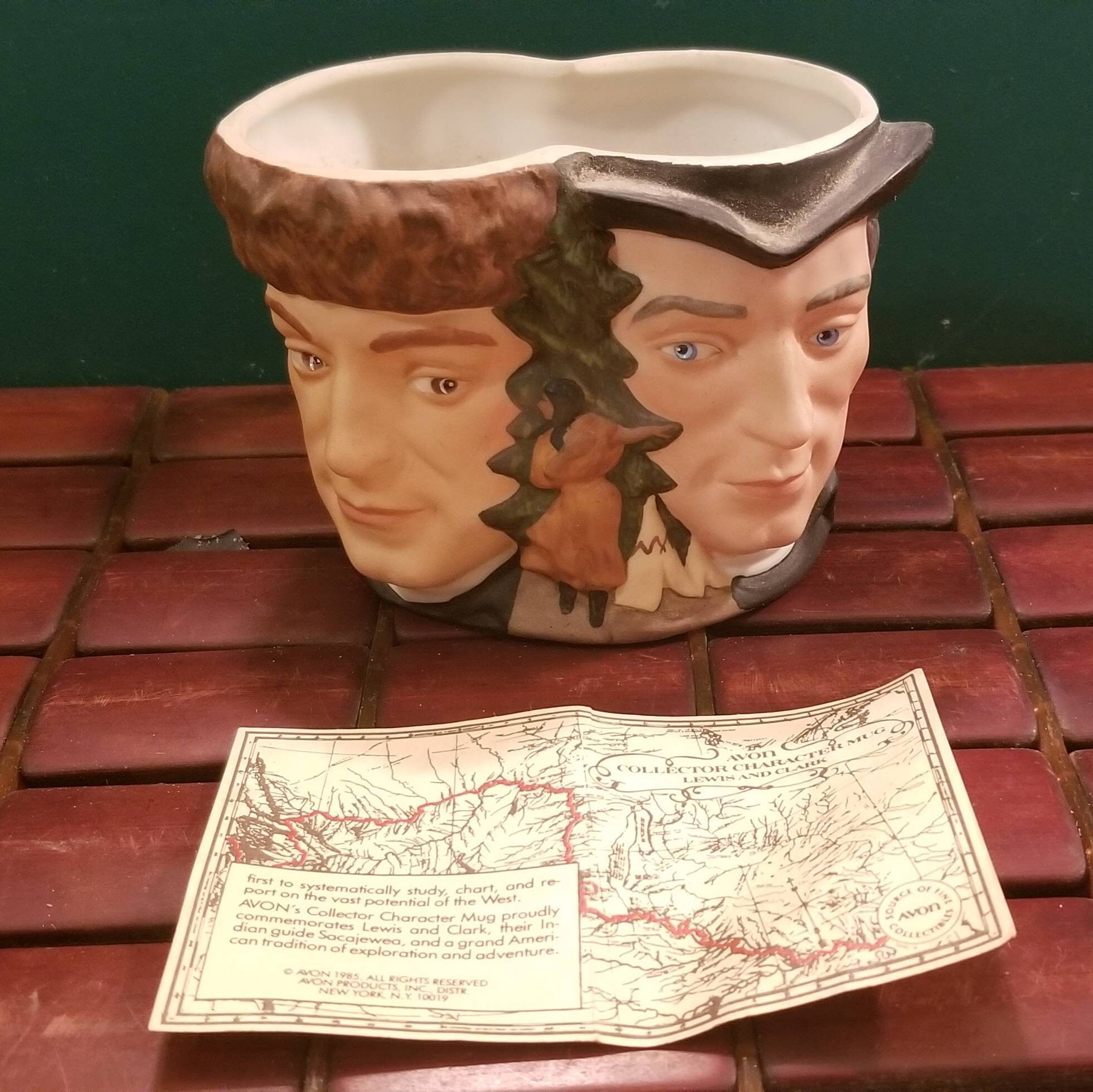 Vintage 1985 Avon Collector Character Mugs the Wright Brothers and ...