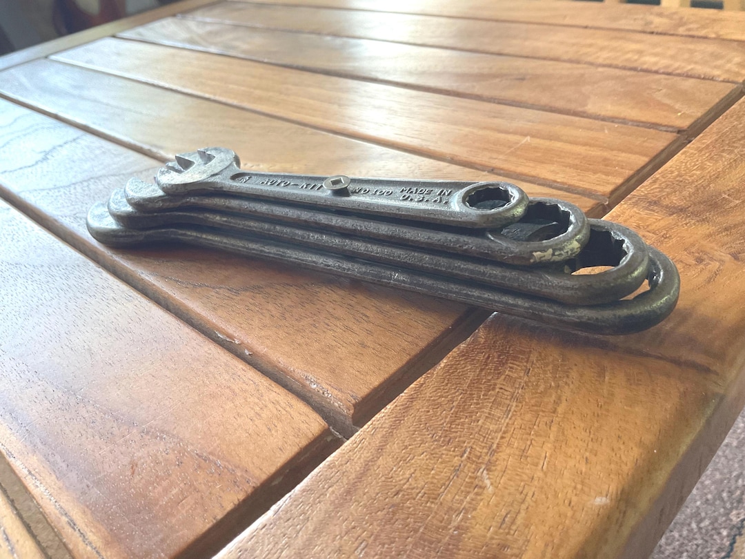 Partial Auto-kit Wrench Set C. 1940s - Etsy