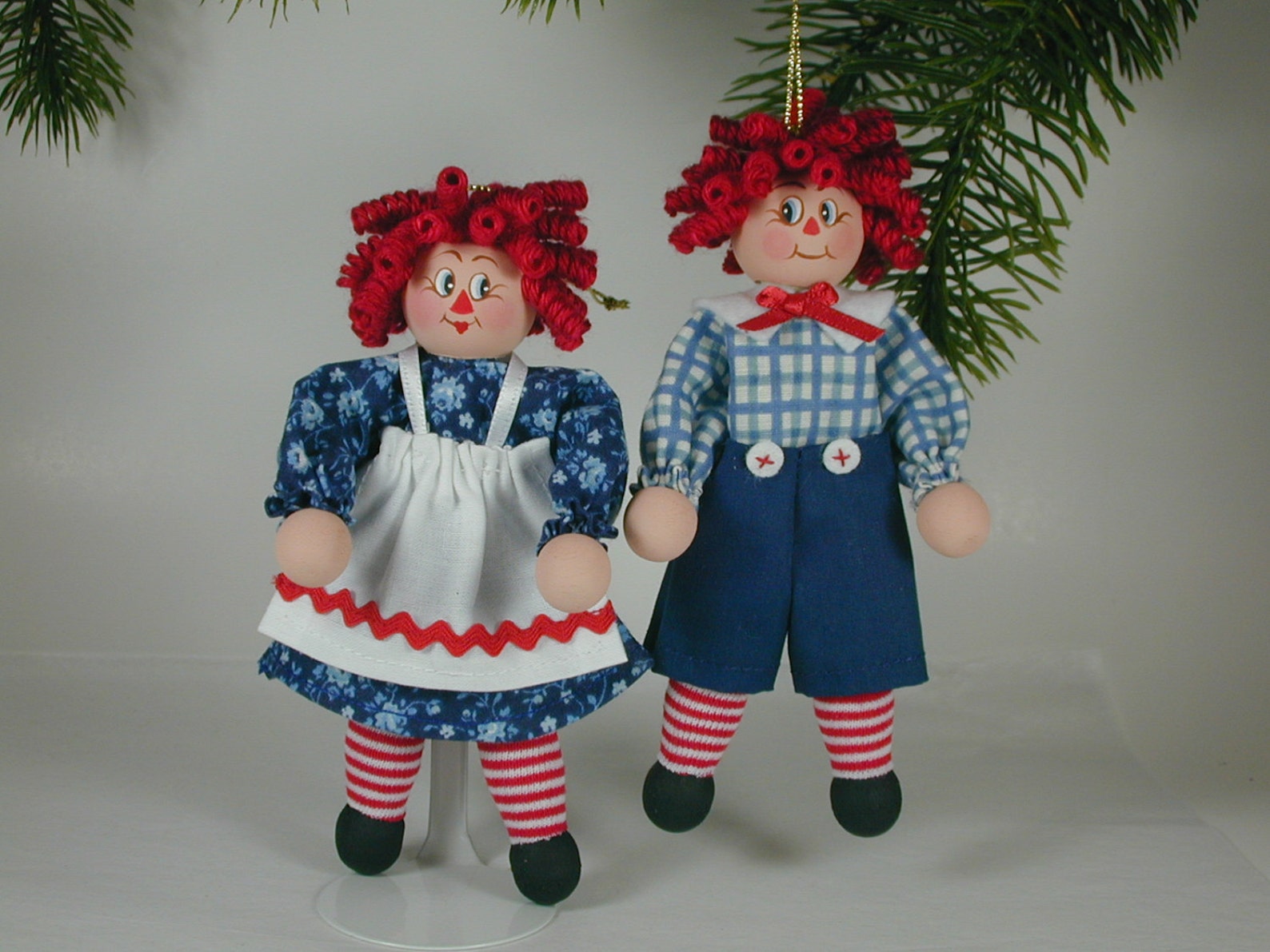 Raggedy Andy Clothespin Ornament/raggedy Andy Christmas - Etsy