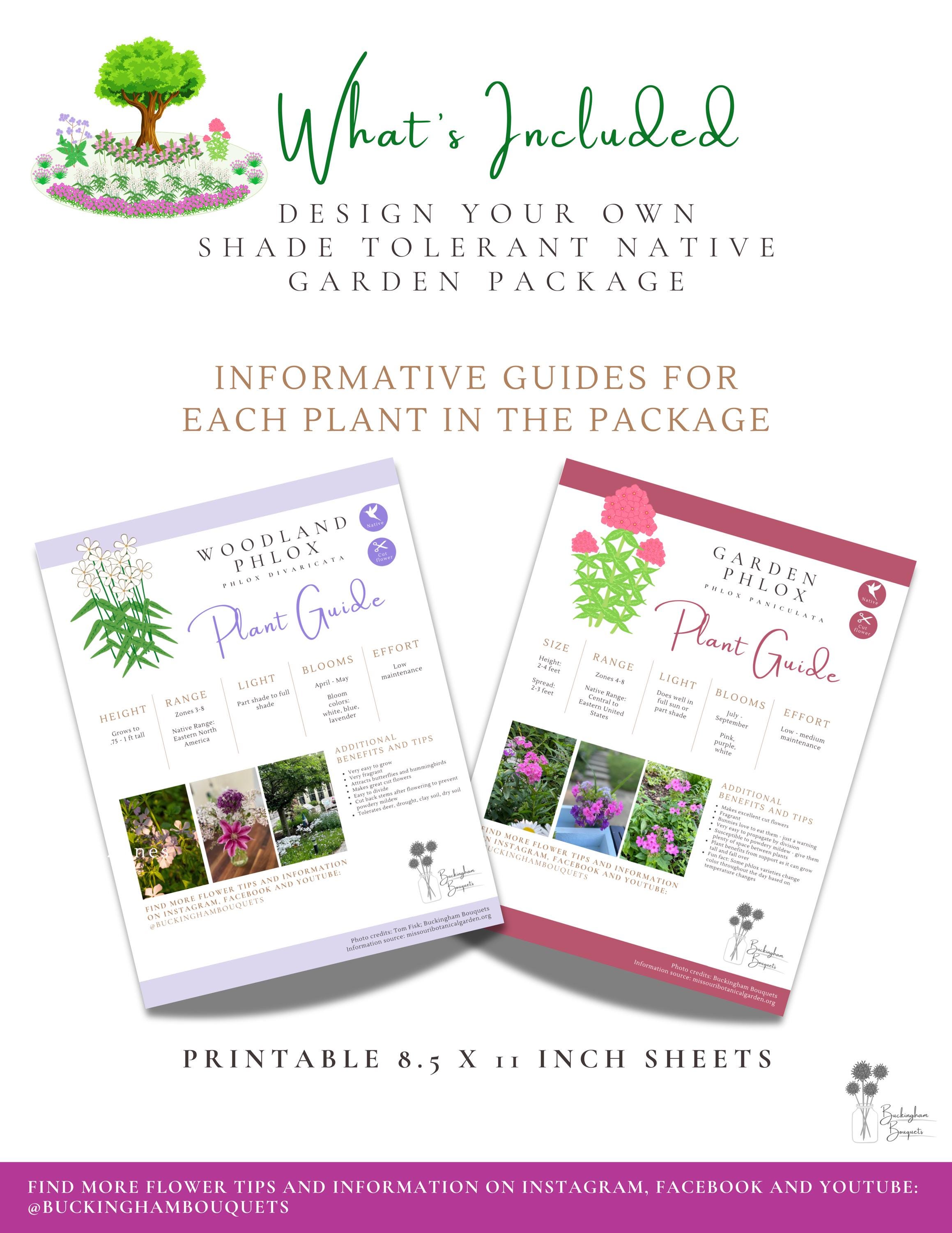 DIY! SHADE Garden: Design Your Own Shade Tolerant Garden Design Package ...