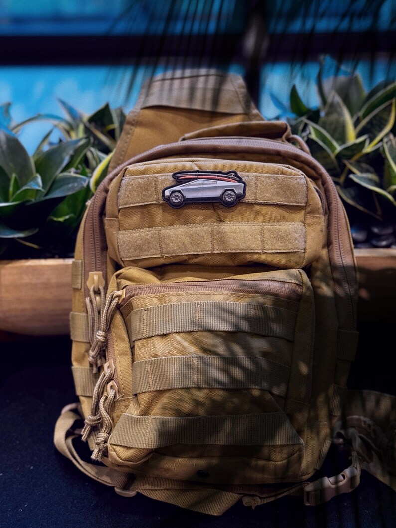 Tesla Cybertruck 3D PVC Morale Patch - Etsy