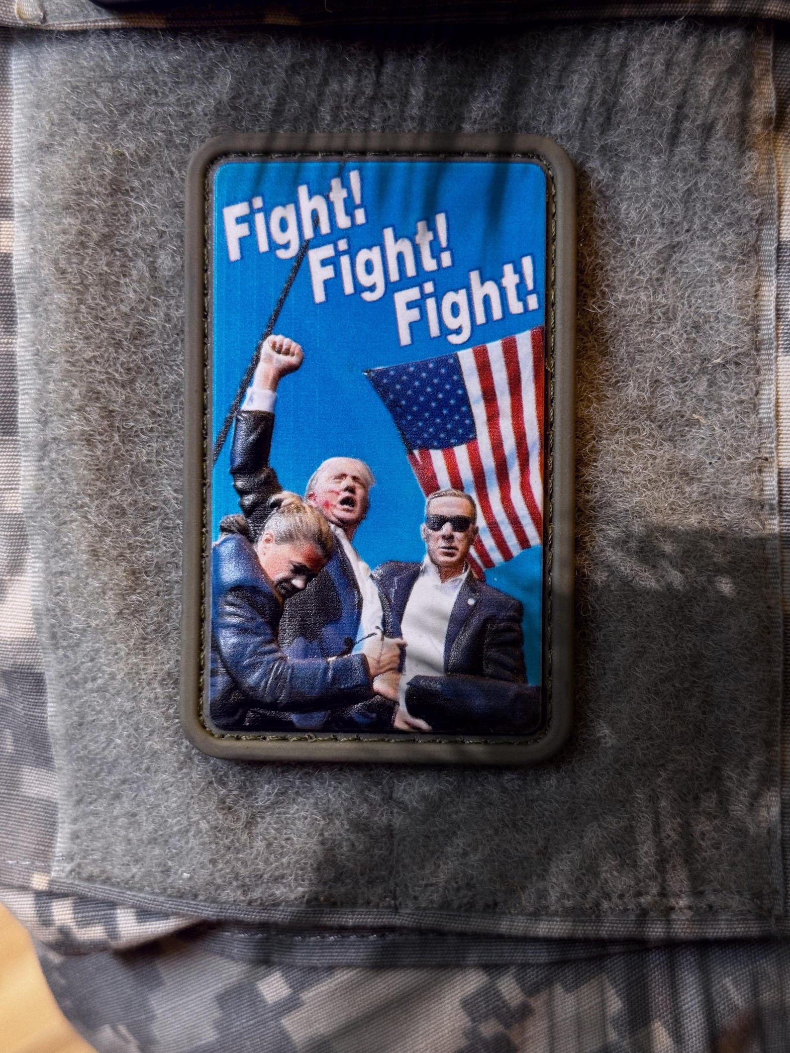 Trump 2024 - Fight! PVC Morale Patch - Etsy