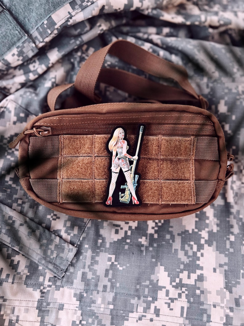 PVC 3D Patch Pinup - Etsy