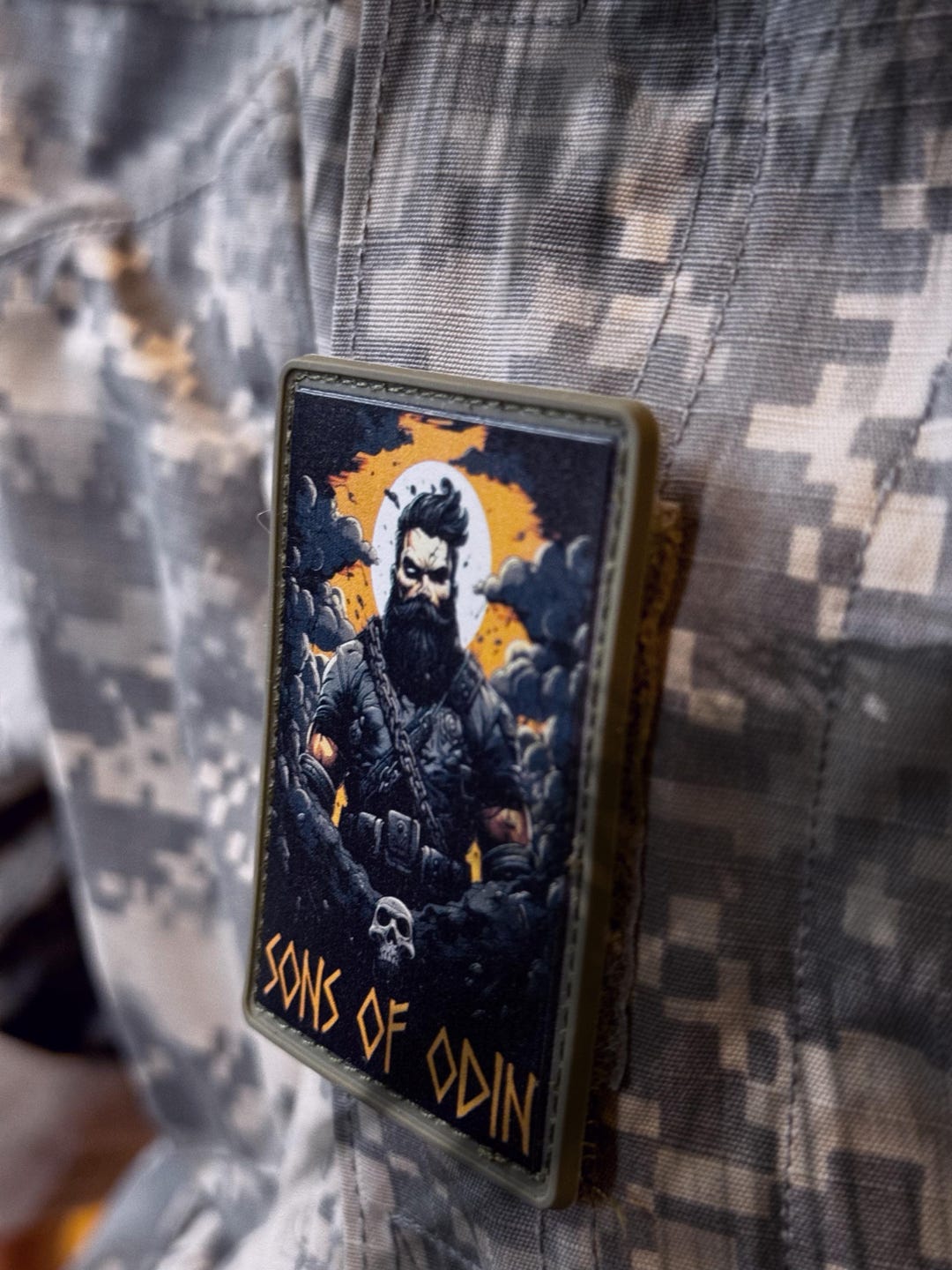 Pvc Morale Patch Sons of Odin - Etsy