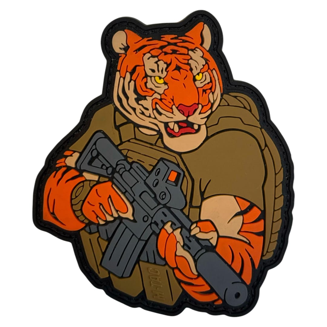 Tactical Tiger PVC Patch Military Morale Patch - Etsy