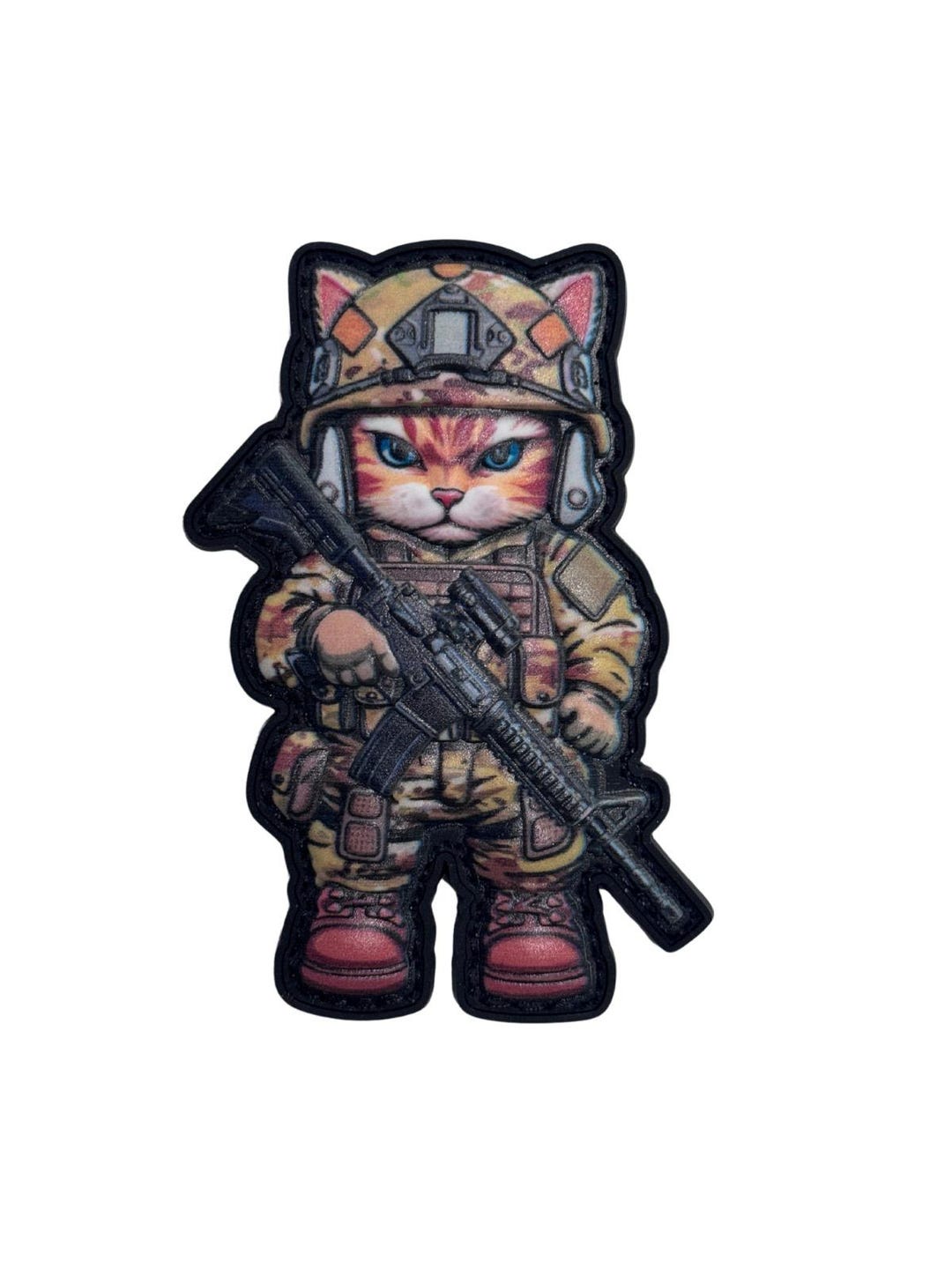 Tactical Cat PVC 3D Patch - Etsy