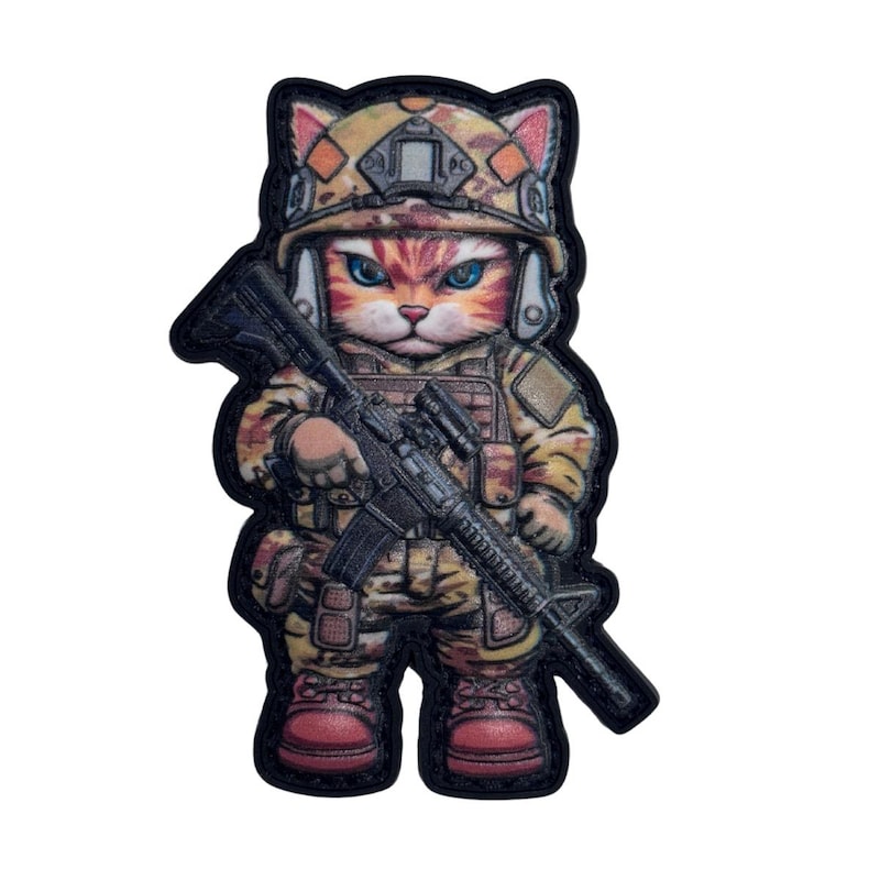 Tactical Patches Cats - Etsy