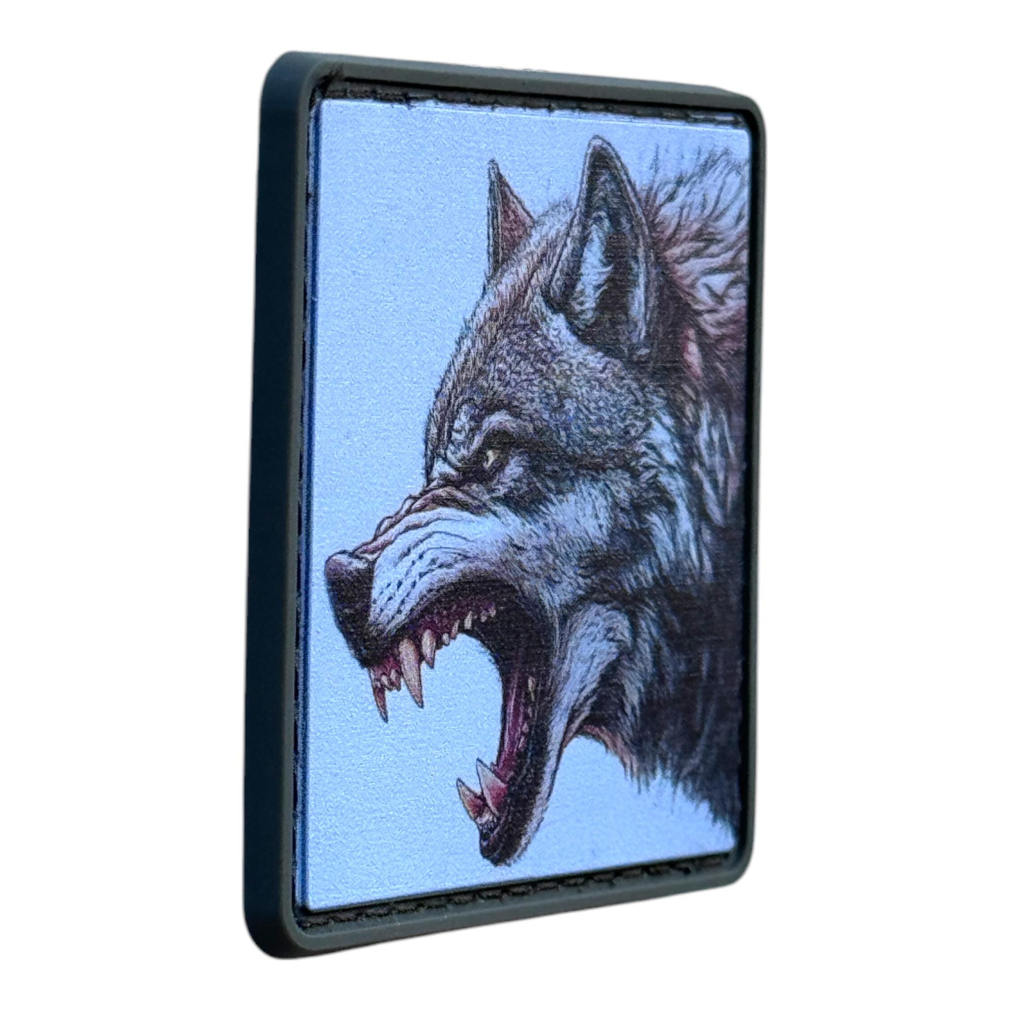 Evil Wolf PVC Morale Patch - Etsy