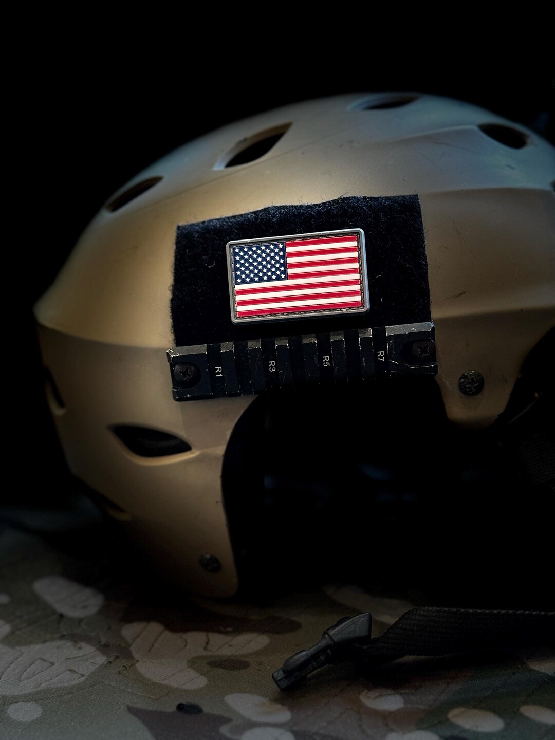 PVC 3D Morale Patch Mini Flag N7 2X1 Inch - Etsy