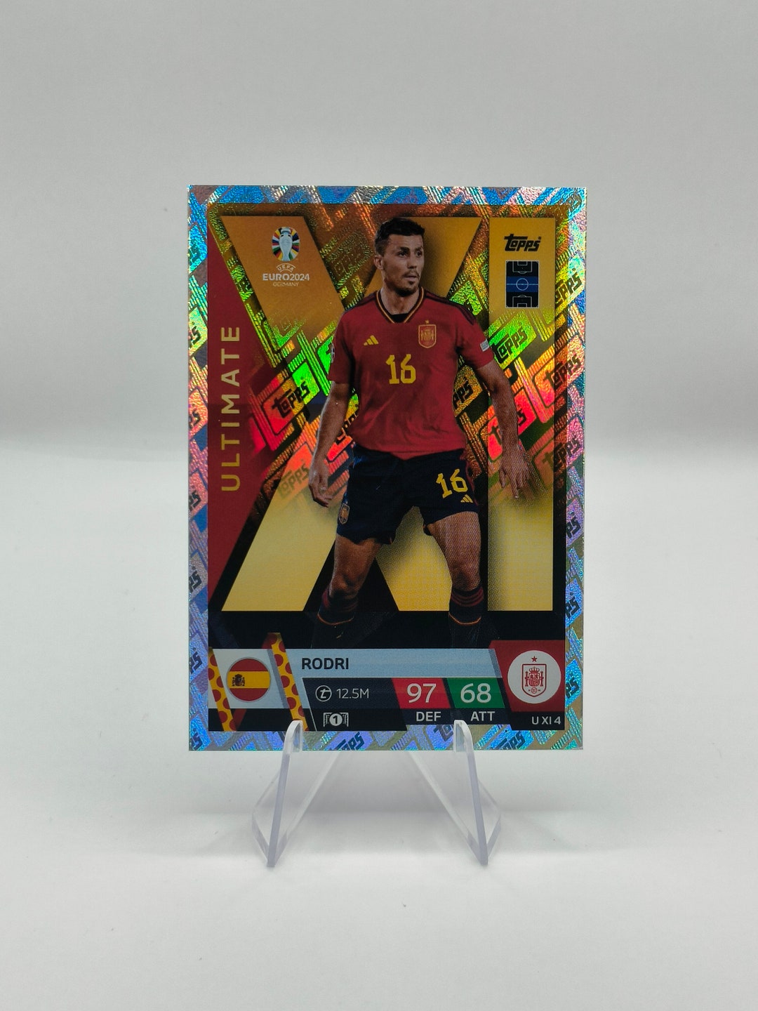 Rodri. Spain. BALLON D'or Winner 2024. Ultimate XI. Legend Football ...