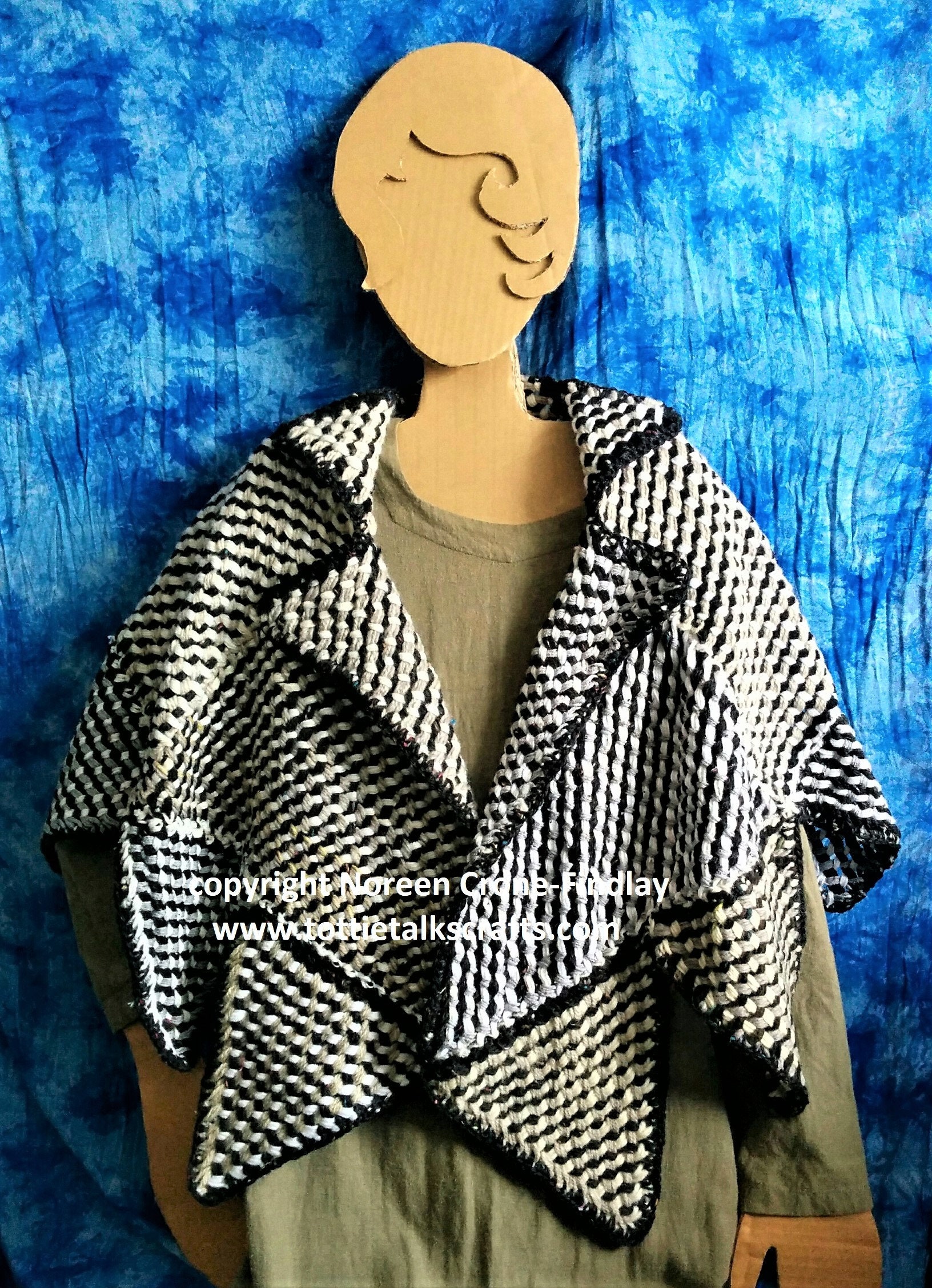 PDF PATTERN for 2 Round Shawls to Weave on Equilateral Triangle Looms ...