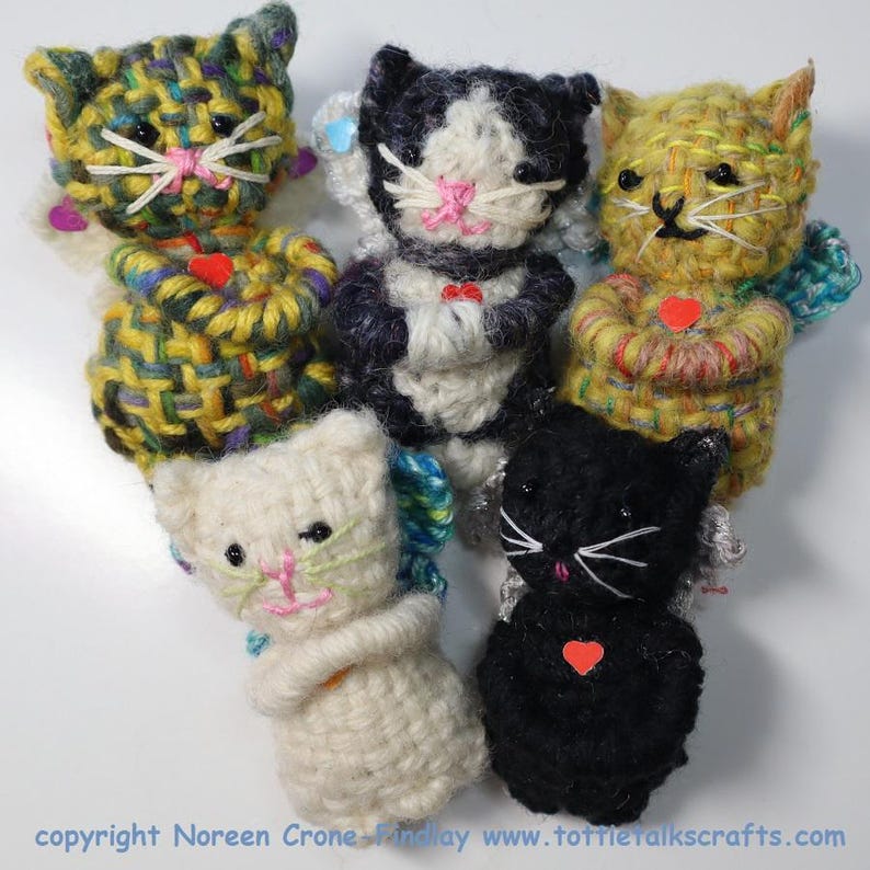 PDF Pattern for How to Weave the Kindness Kittens on the Kindness Pin ...