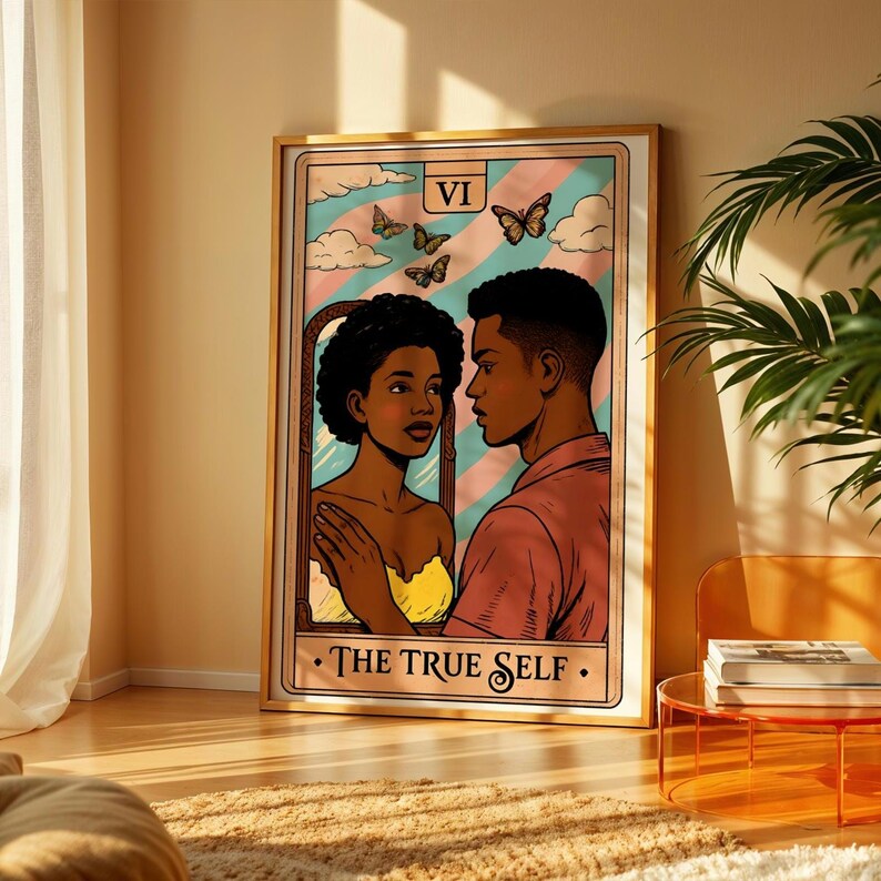 Transgender MTF POC Wall Art Trans Wall Art Queer Wall Art Subtle Pride ...