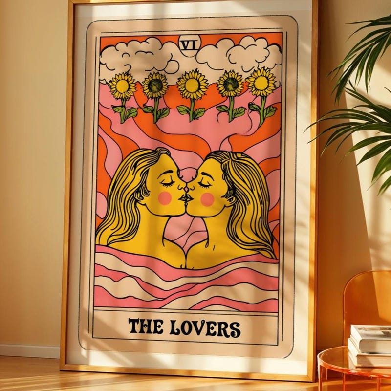 Poster Print Lesbian - Etsy UK