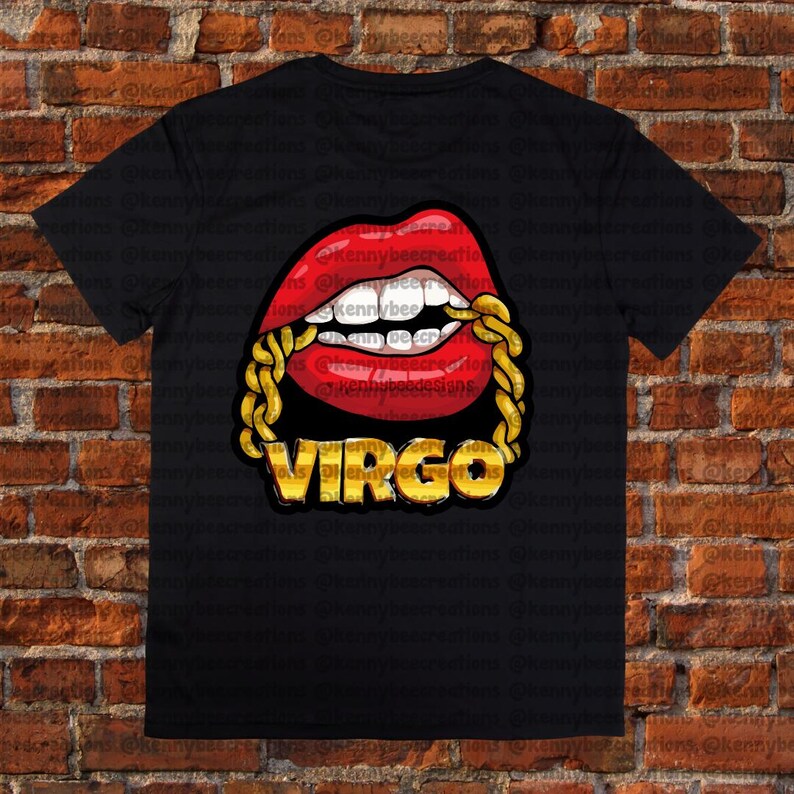 Virgo Lips W/chain PNG Instant Download - Etsy