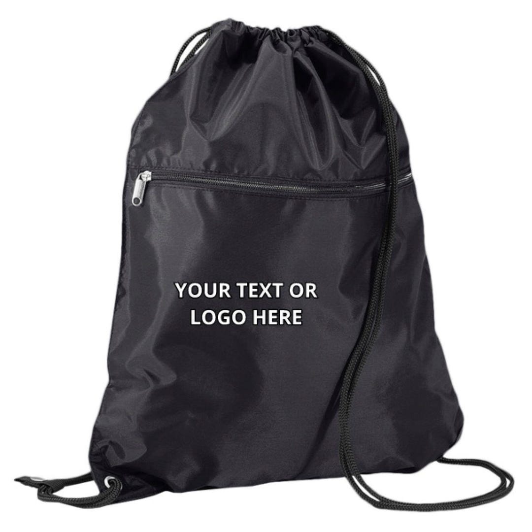 Personalised Gymsac Bags With Text, Image/logo, Customised Shopping ...