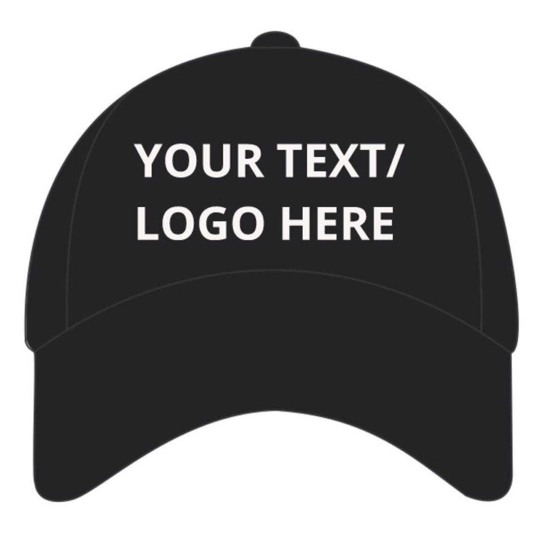 Personalised Baseball Caps Customised Adults Adjustable Hats Print Text ...