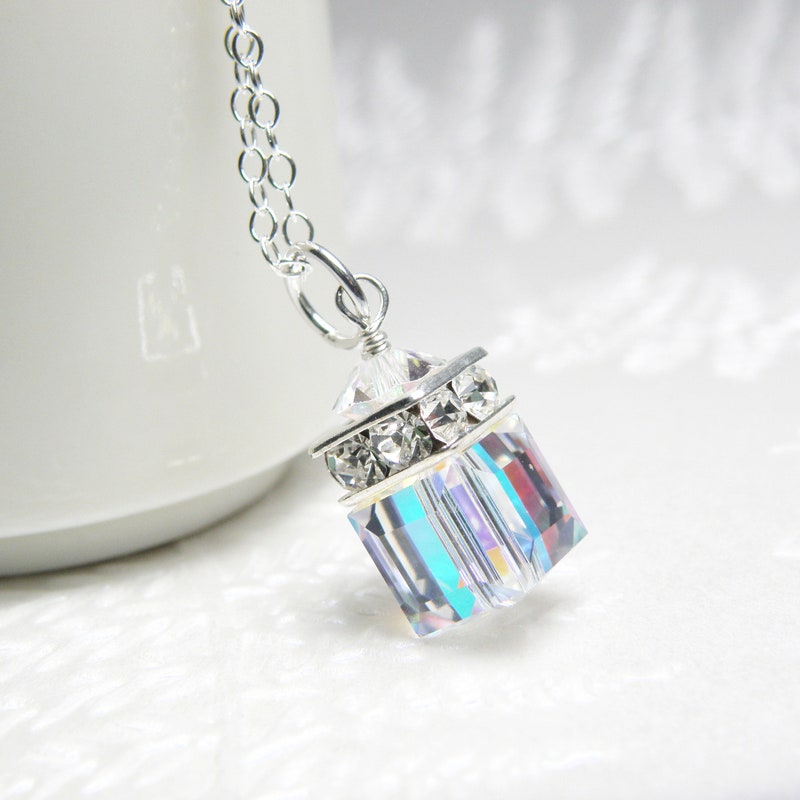 Cube Necklace - Etsy