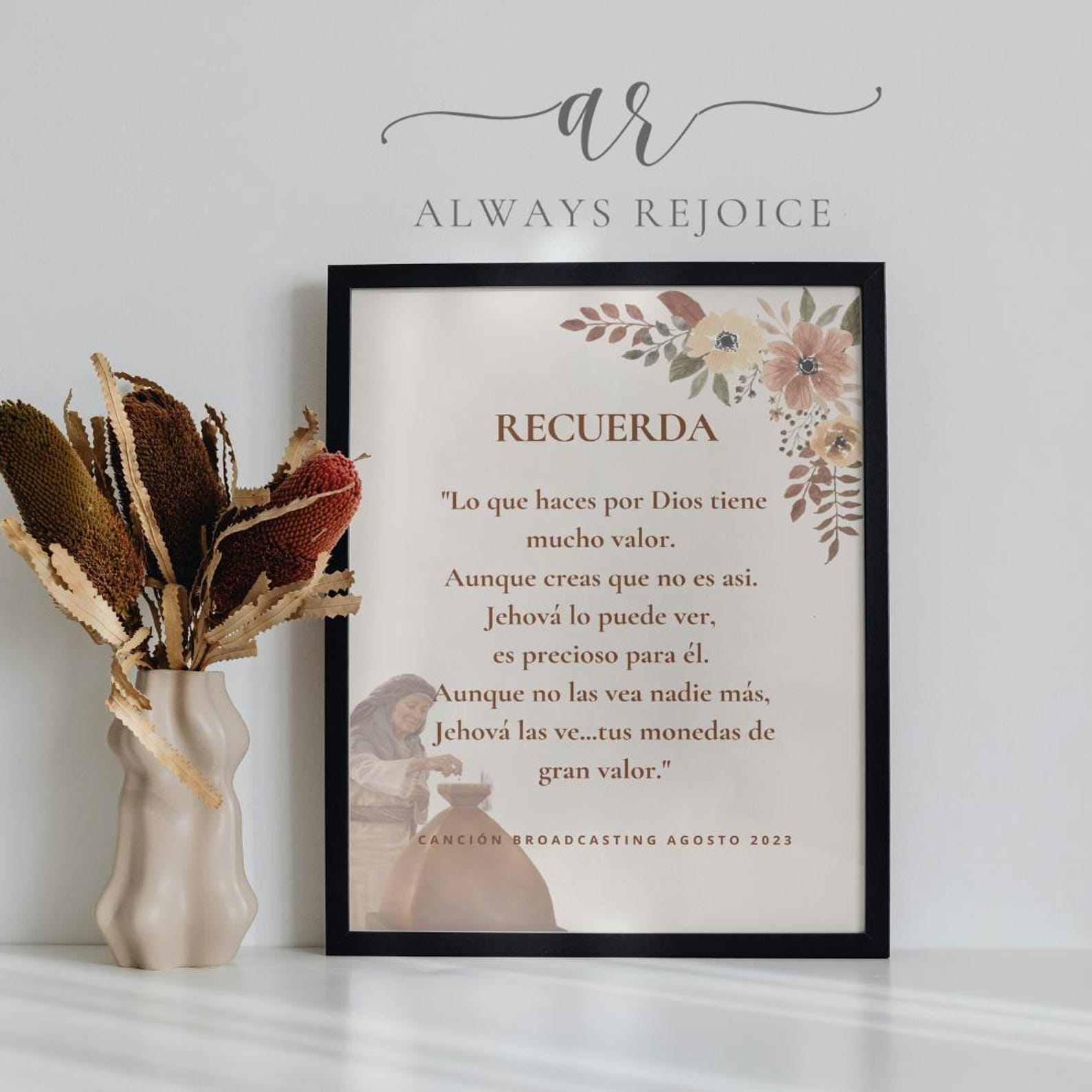 JW Printable Design Bible Verse | Encouraging Notes | Wall Decor ...