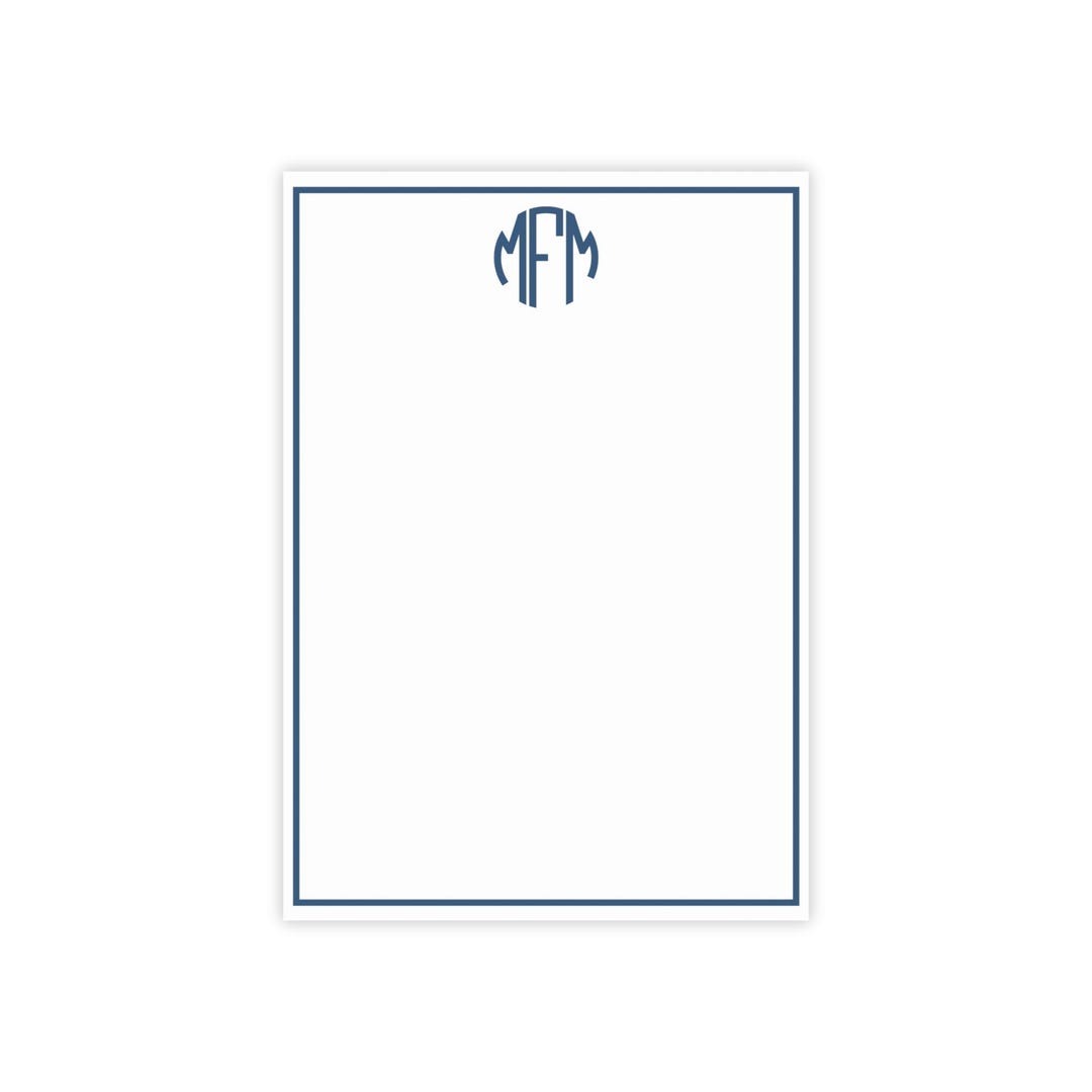 Personalized Monogram Notepad: Custom 4x6 Post-it Notes - Etsy