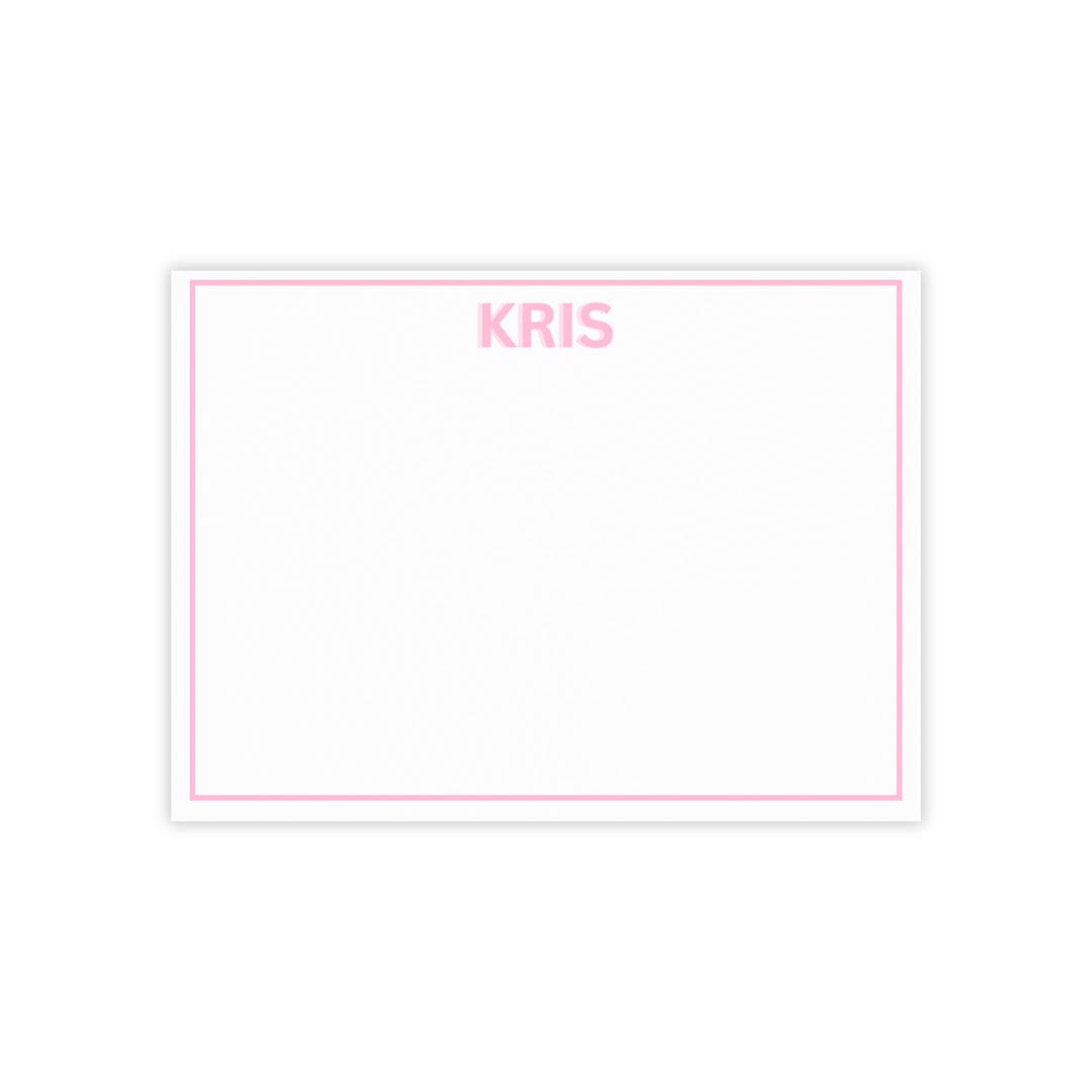 Custom Name Post-it Note Pads, Personalized Sticky Notes, Custom ...