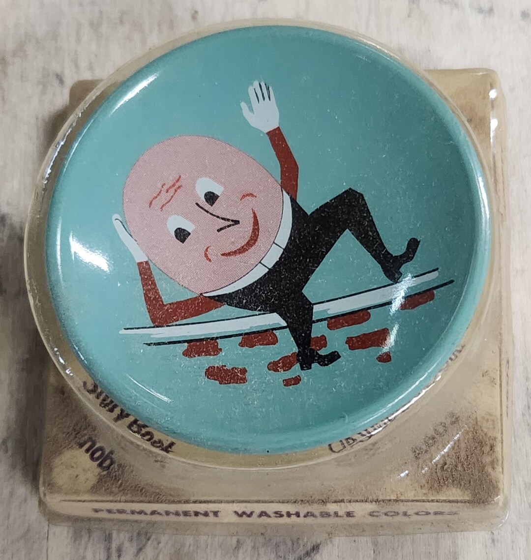 Humpty Dumpty Vintage Hardware Door Drawer Knob Old Store Stock Kids ...