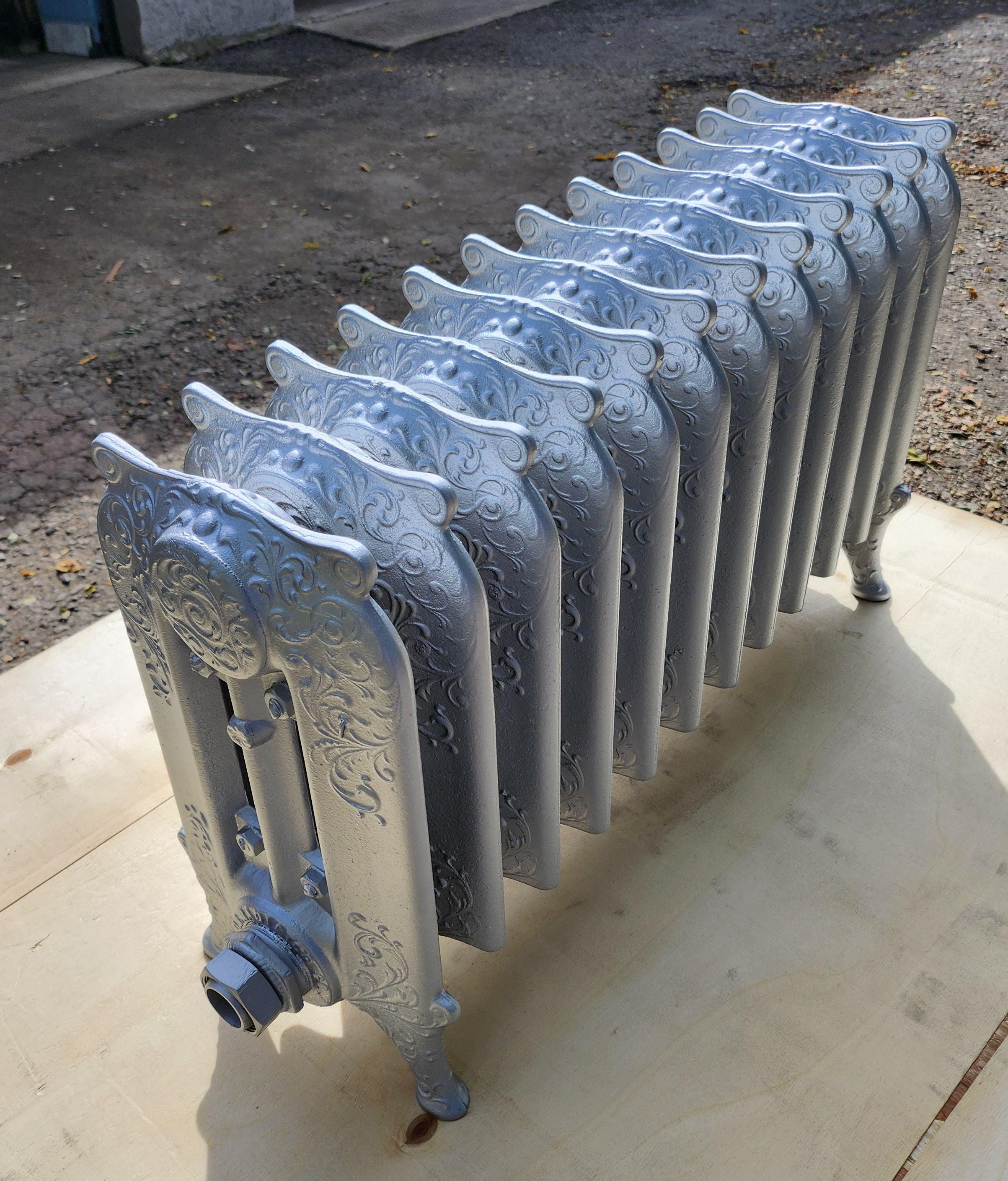 Cast Iron Victorian Radiator Vintage Restored Refinished Heating ...