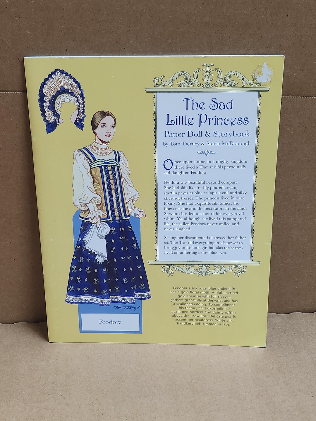The Sad Little Princess Dolls Vintage Paper Doll Book - Etsy
