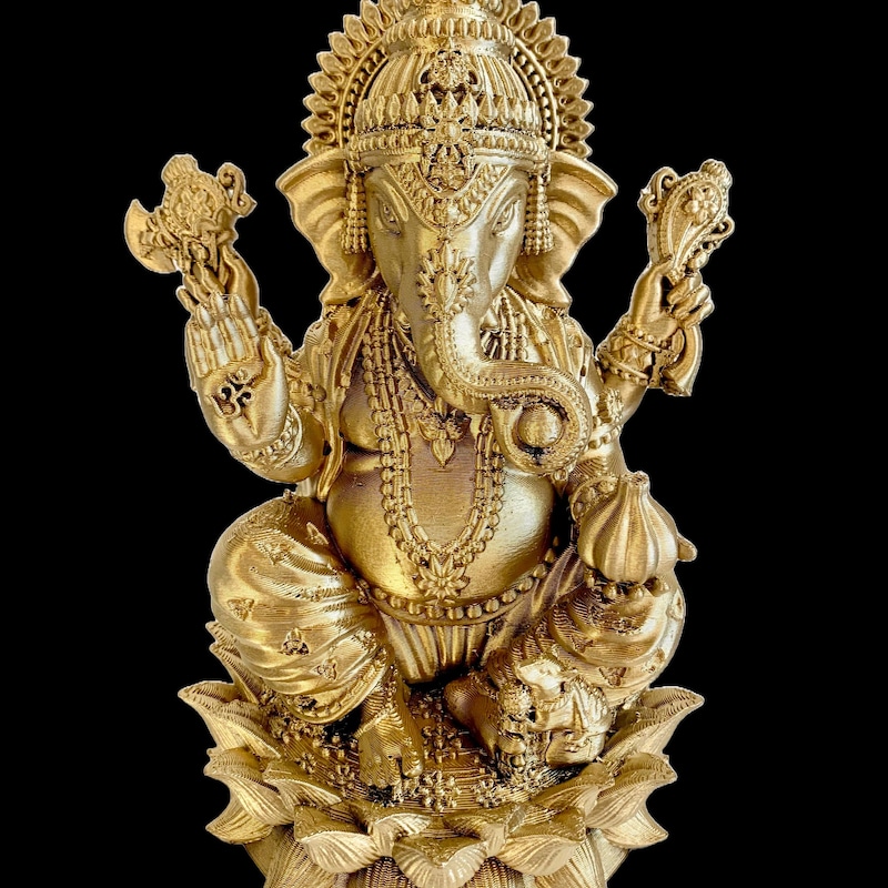 Wooden God Hindu Statue - Etsy
