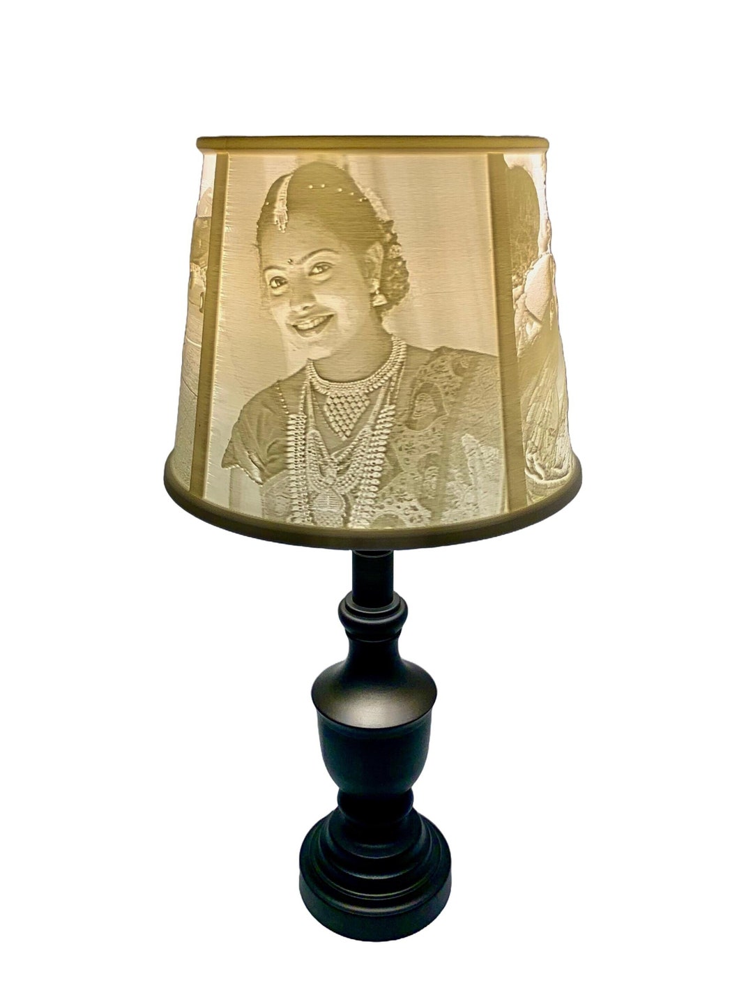 Photo Table Lamp (custom Photo Lithophane) - Etsy