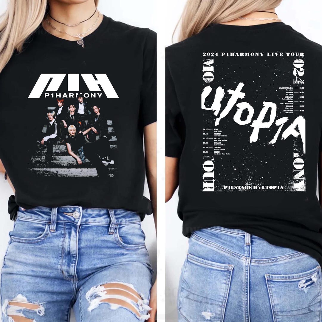 P1harmony Duh! Shirt, P1harmony Utop1a Tour Shirt, P1harmony Sweatshirt ...