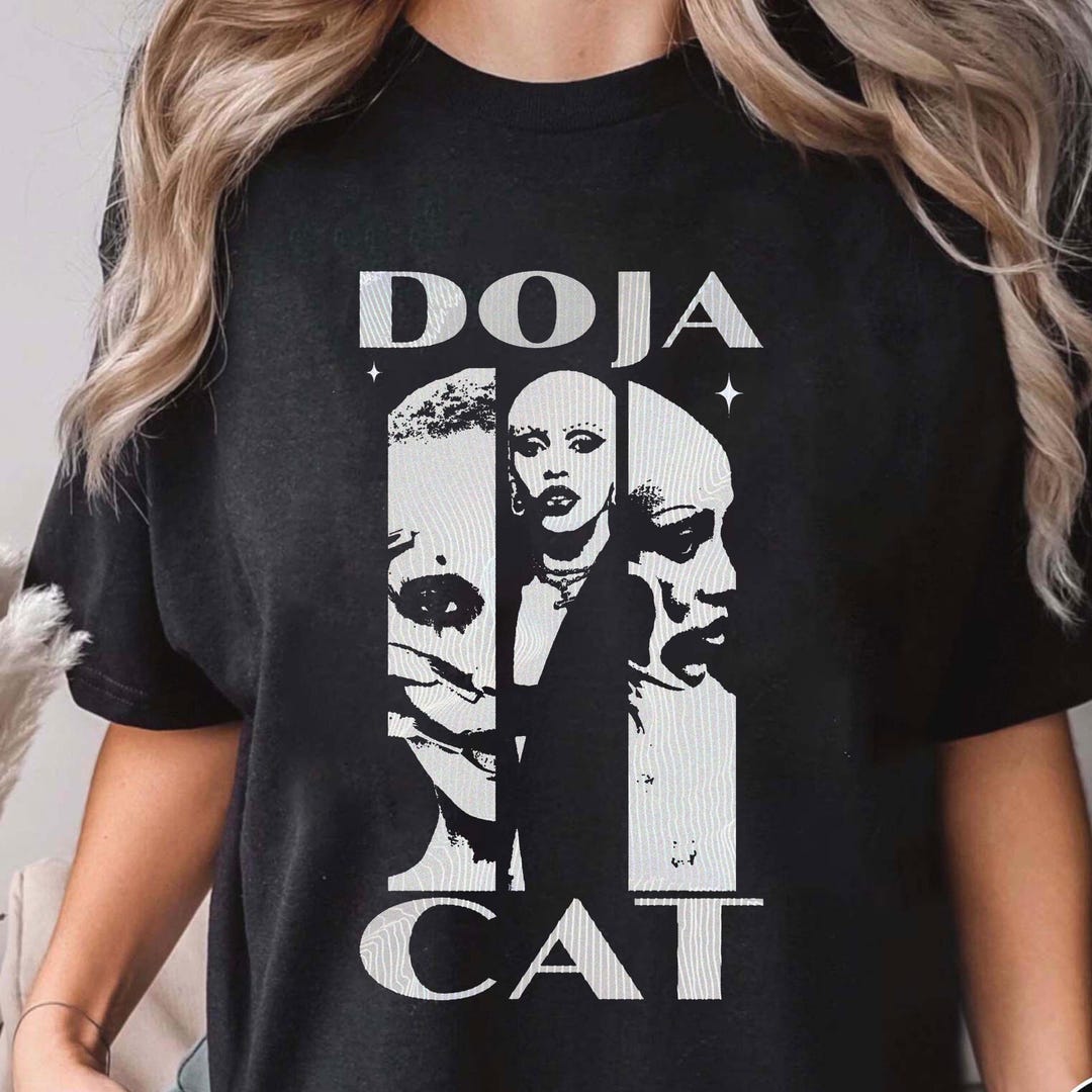 Doja Cat T-shirt, Vintage Doja Cat Graphic Tee, Vintage Style Doja Cat ...