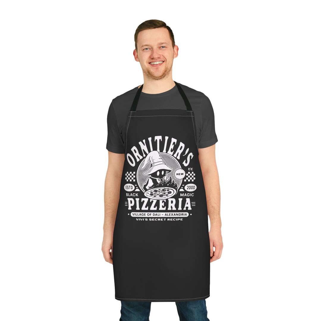 The Ornitier Pizzeria Grunge APRON 100% Polyester Canvas // Final ...