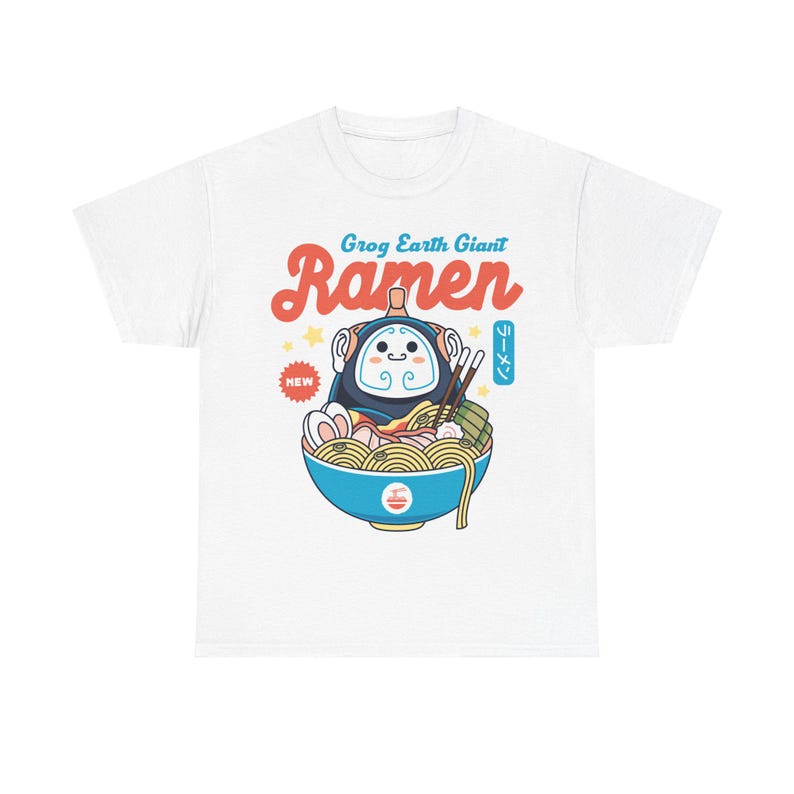 Grog the Earth Giant Ramen Unisex T-shirt // Coral Island Video Game ...