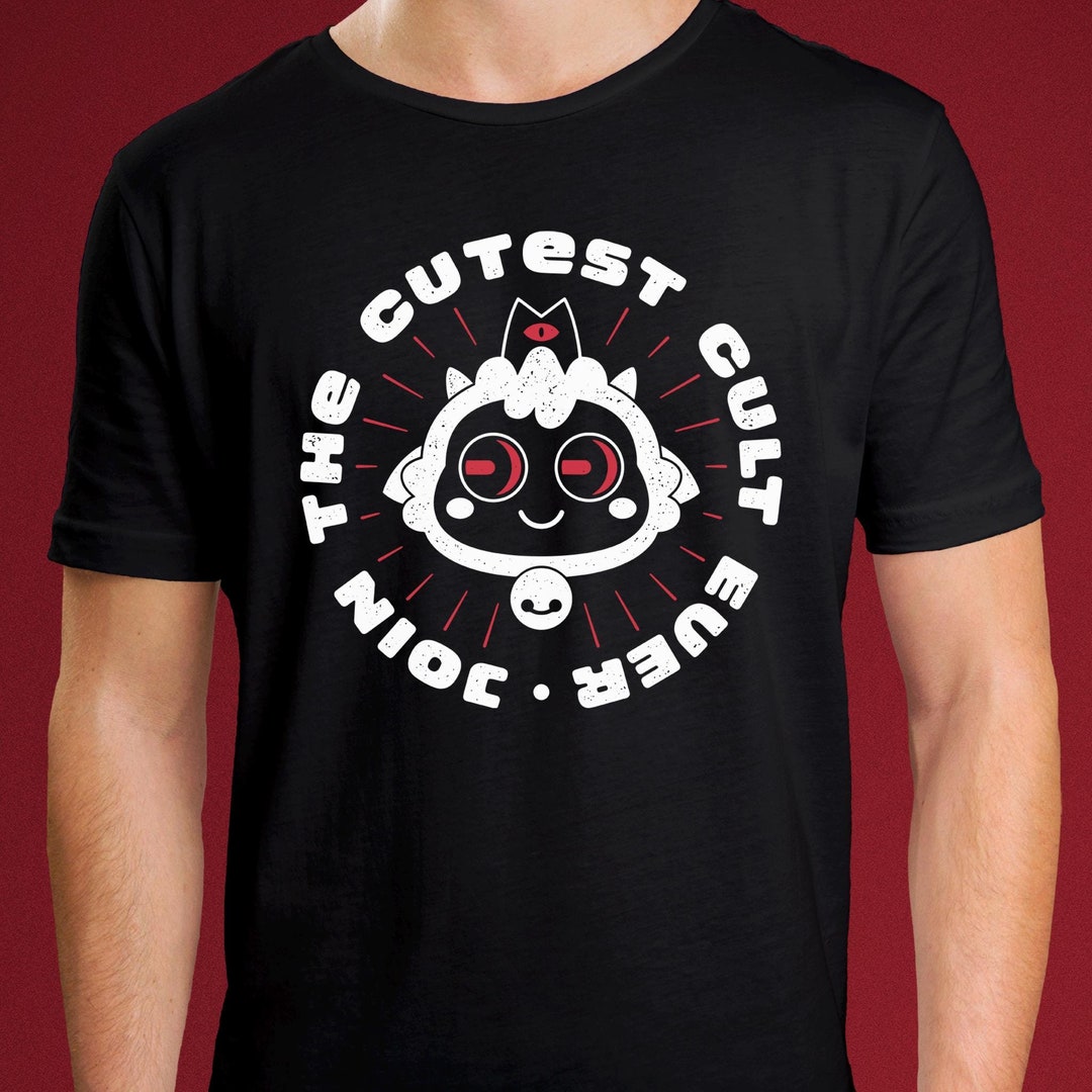 Cutest Cult Ever Crest Unisex T-shirt // the Cult of the Lamb Video ...