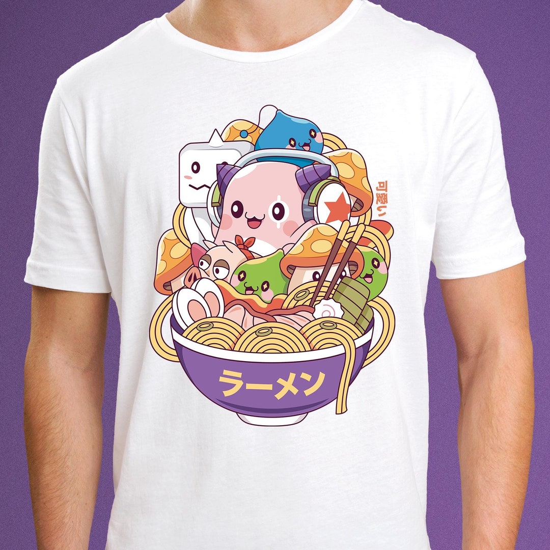Maple World Monsters Ramen Unisex T-shirt // Maplestory Video Game ...