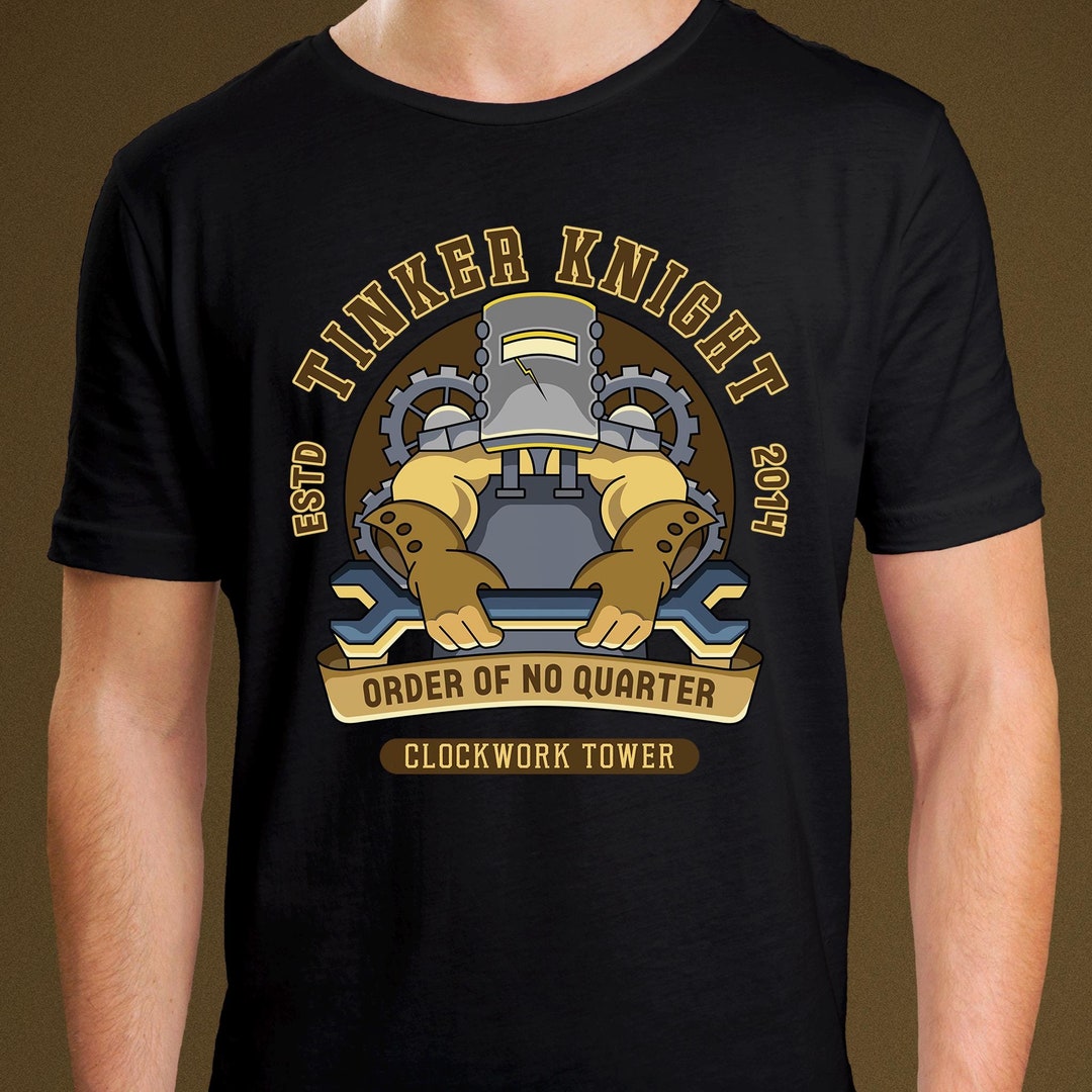 Tinker Knight Emblem Unisex T-shirt // Shovel Knight Video Game ...